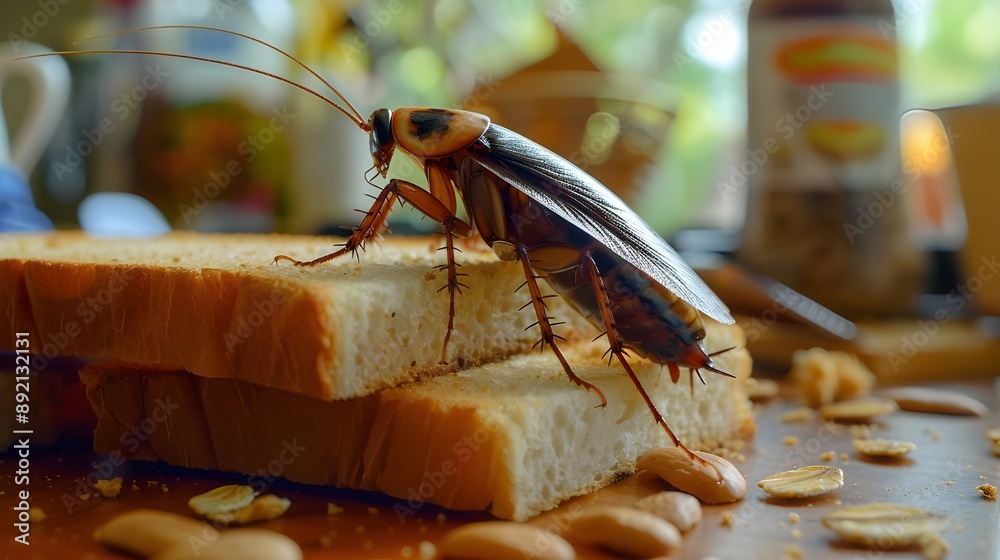 Cockroaches in the kitchen are the source of the problem in the house ...