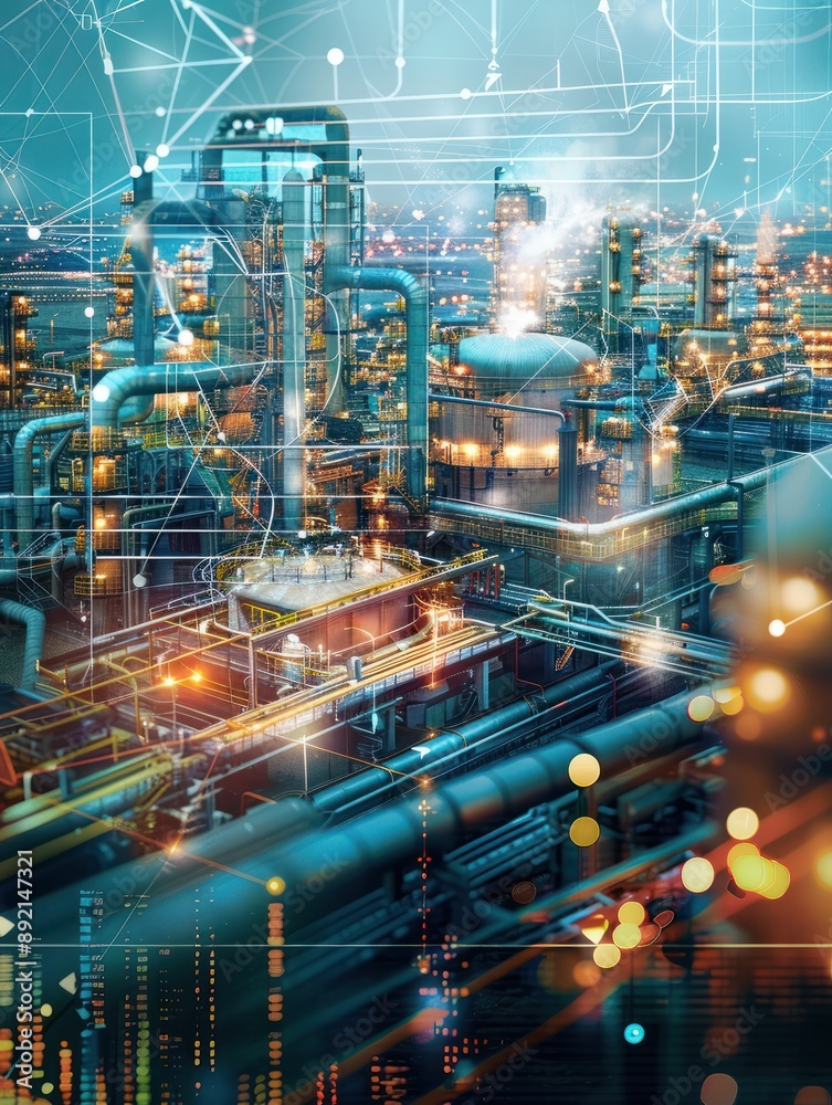 Technology industrial business process workflow organisation structure ...