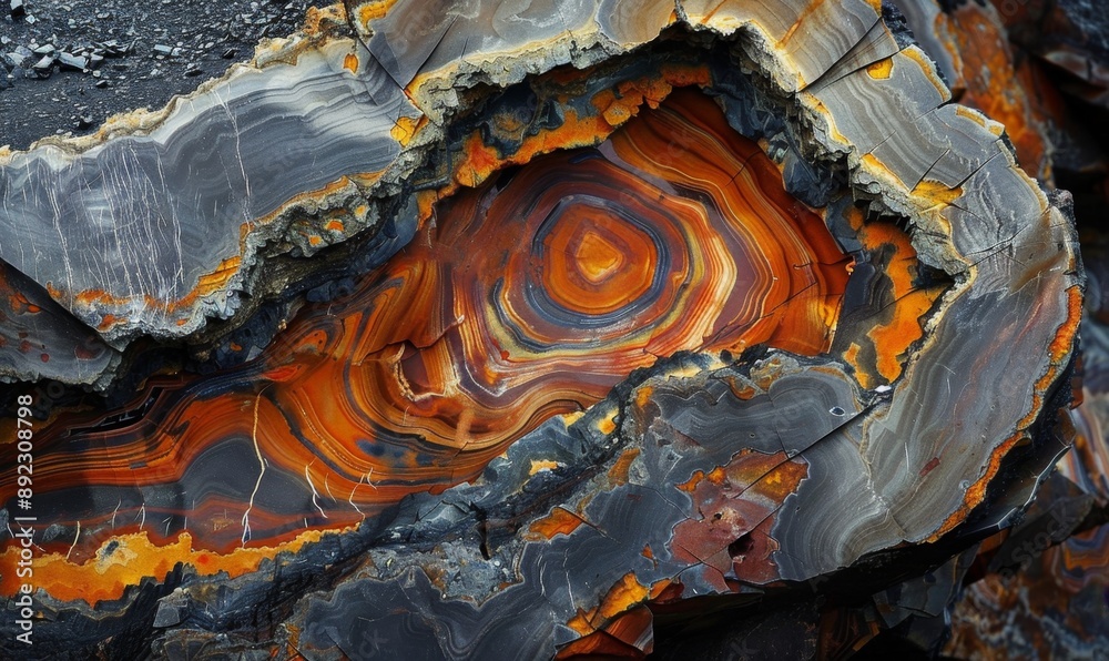 Abstract High-Temperature Rock Formation in Thermal Anomaly: Geothermal ...