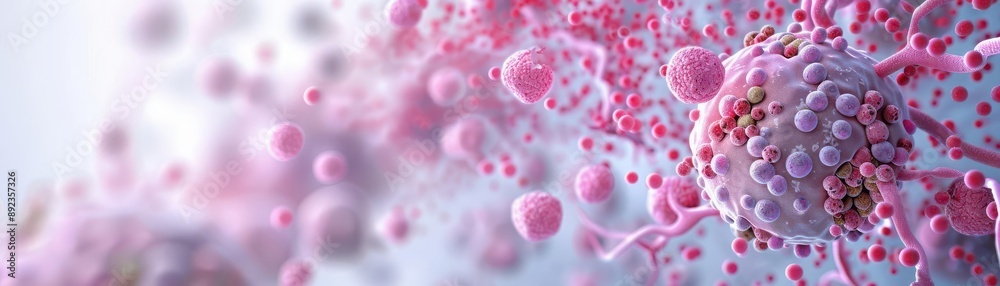 Detailed 3D cross-section showing mast cell granules and histamine ...