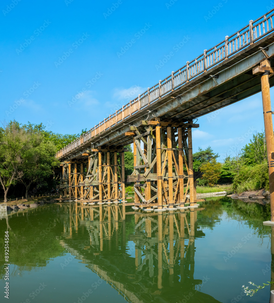 Bridge of Freedom,Korean Demilitarized Zone (DMZ), South Korea in the ...