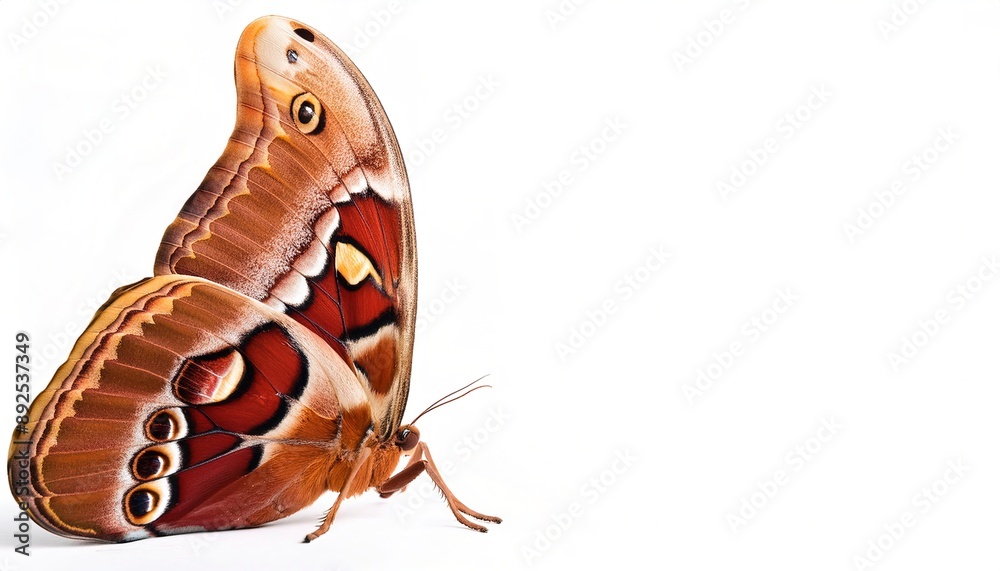 giant Atlas moth - Attacus atlas - is a large saturniid moth endemic to ...