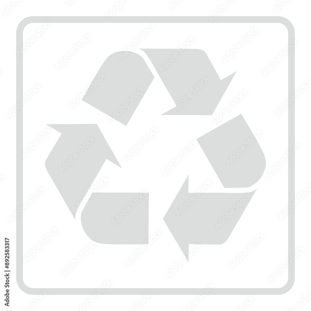3R Sign, Reduce, Reuse, Recycle Icon Symbol, can use for Pictogram ...