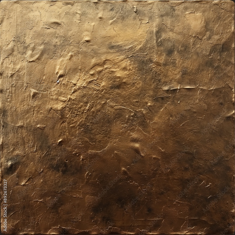 A high-resolution texture map of a sandcast bronze surface, featuring ...