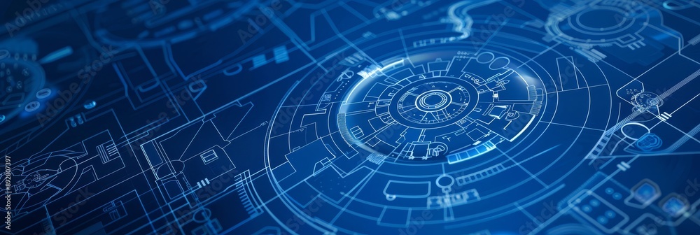 Detailed technical schematics and blueprints showcasing the innovative ...