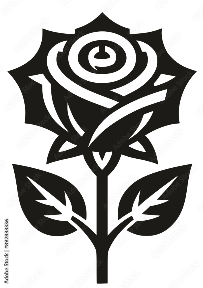 Vetor do Stock: Rose SVG, Flower SVG, Rose bud SVG, Bouquet SVG, Rose ...