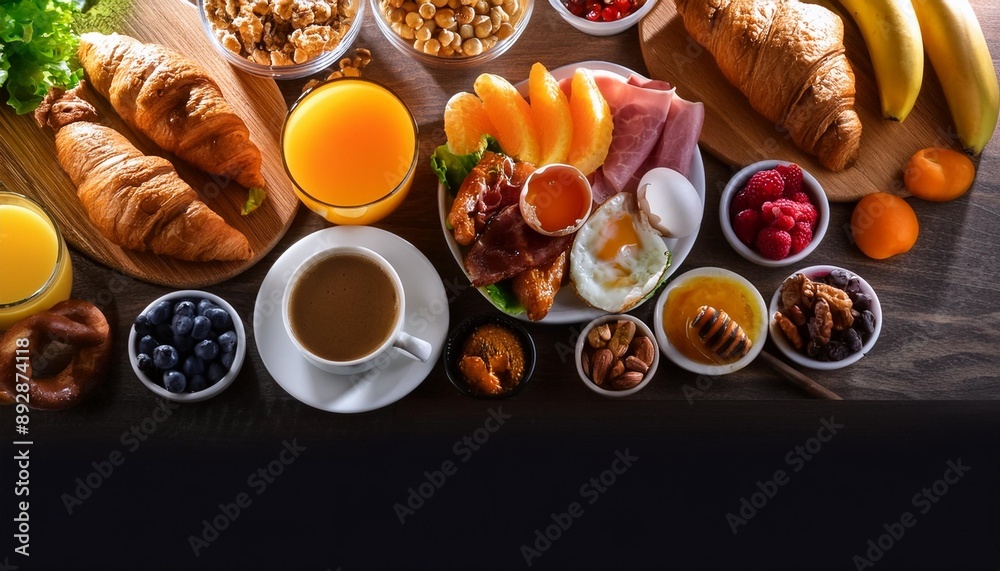 breakfast buffet full english and continental large selection of brunch ...