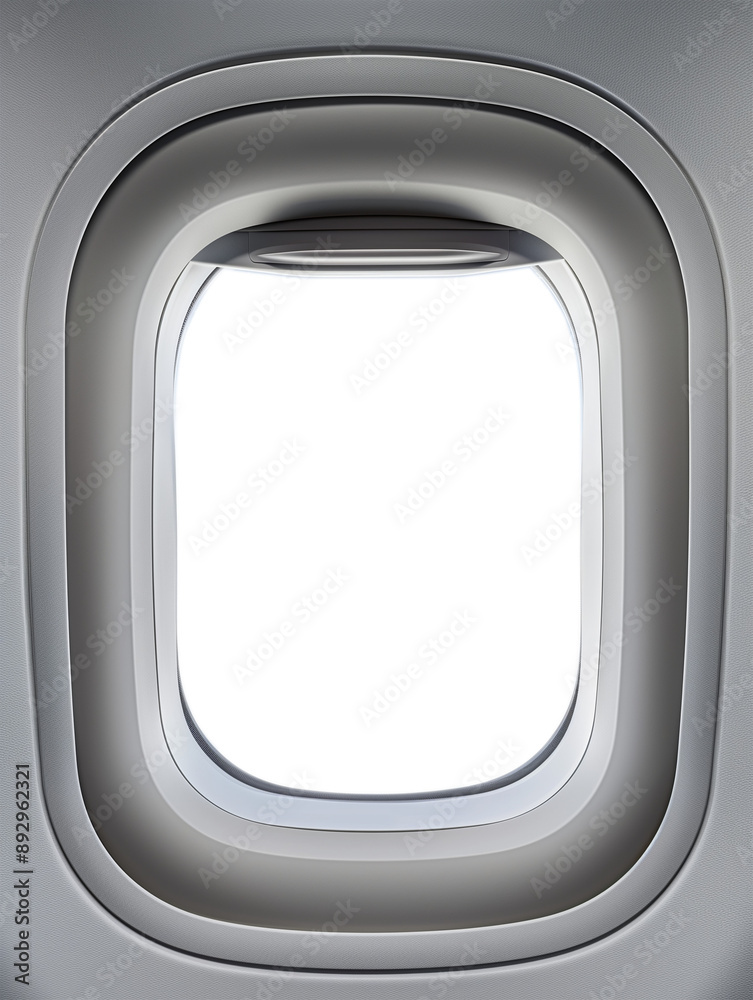 Airplane Window Frame with transparent window for graphic designers ...