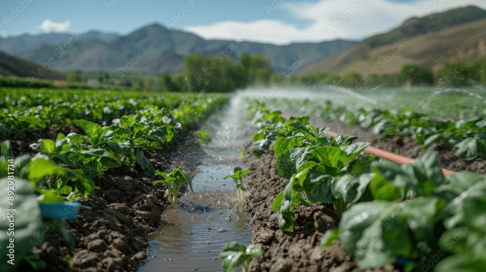 Irrigation Systems: Techniques such as drip irrigation, sprinklers, and ...