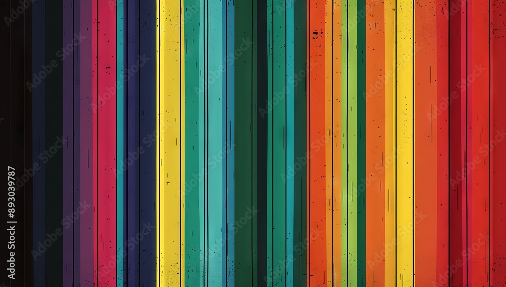 HD full size 1690 television test of stripes or color bars signaling ...