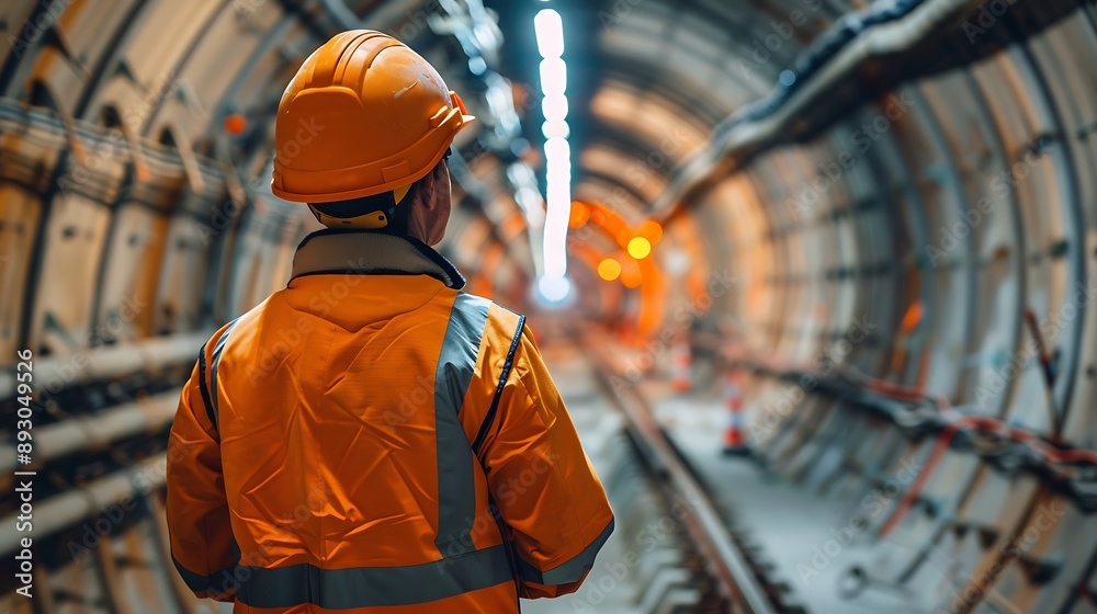 Engineer to wear workwear clothing safety Technician control ...