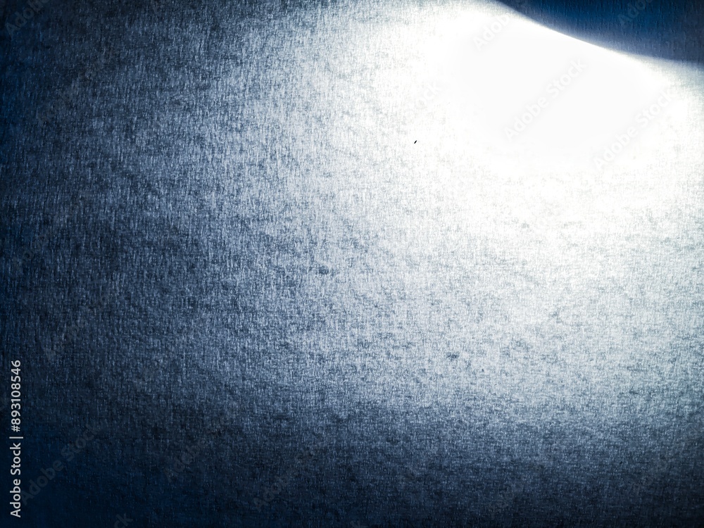 dark black background There is emptiness. The fabric with gradient ...