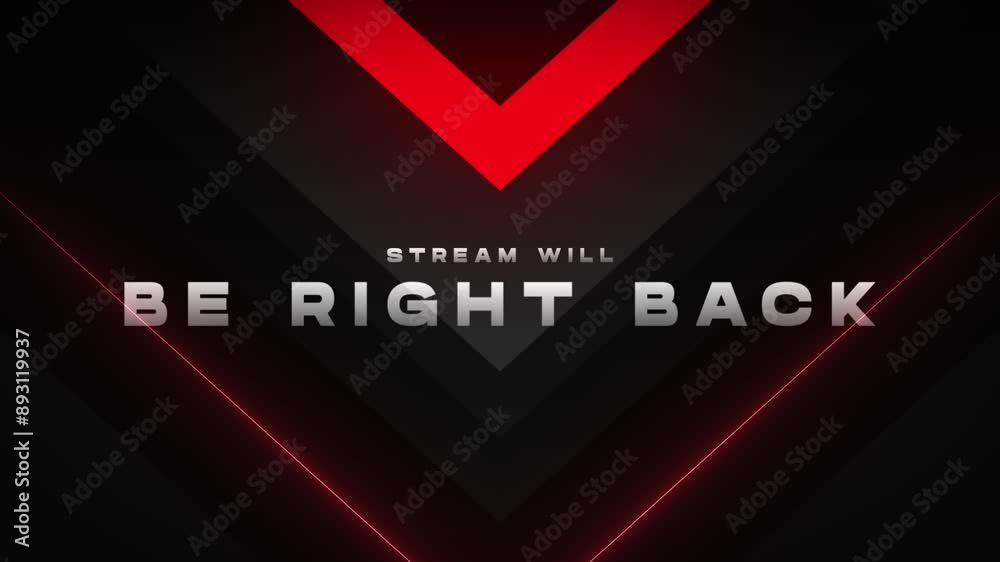 animated stream overlays, starting screen, offline screen, be right ...