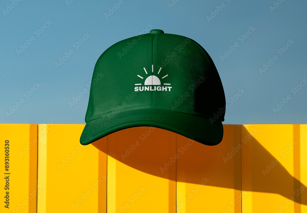 Product Cap Mockup With Generative AI Stock Template | Adobe Stock