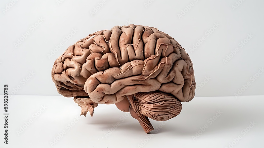 Full body shot photo of an anatomically accurate human brain ...