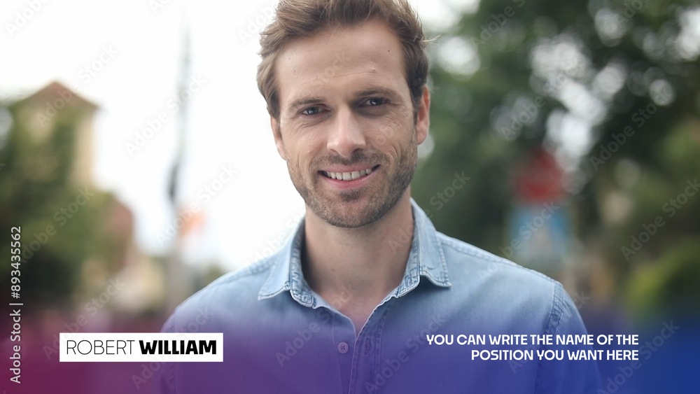 Colorful Animated Lower Thirds Stock Template | Adobe Stock