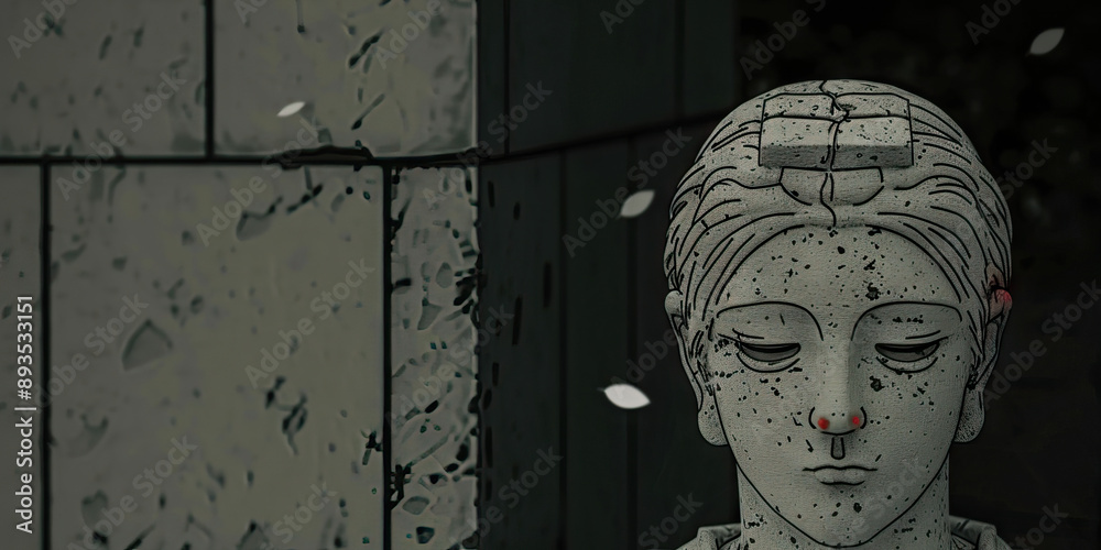 The Defaced Monuments: Vandalism marks once-proud statues and public ...