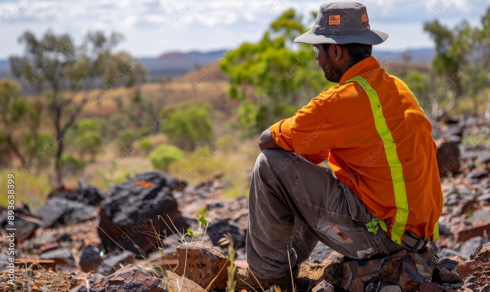 Abstract Gold Exploration in Eastern Mine: Laborers Enduring Harsh ...