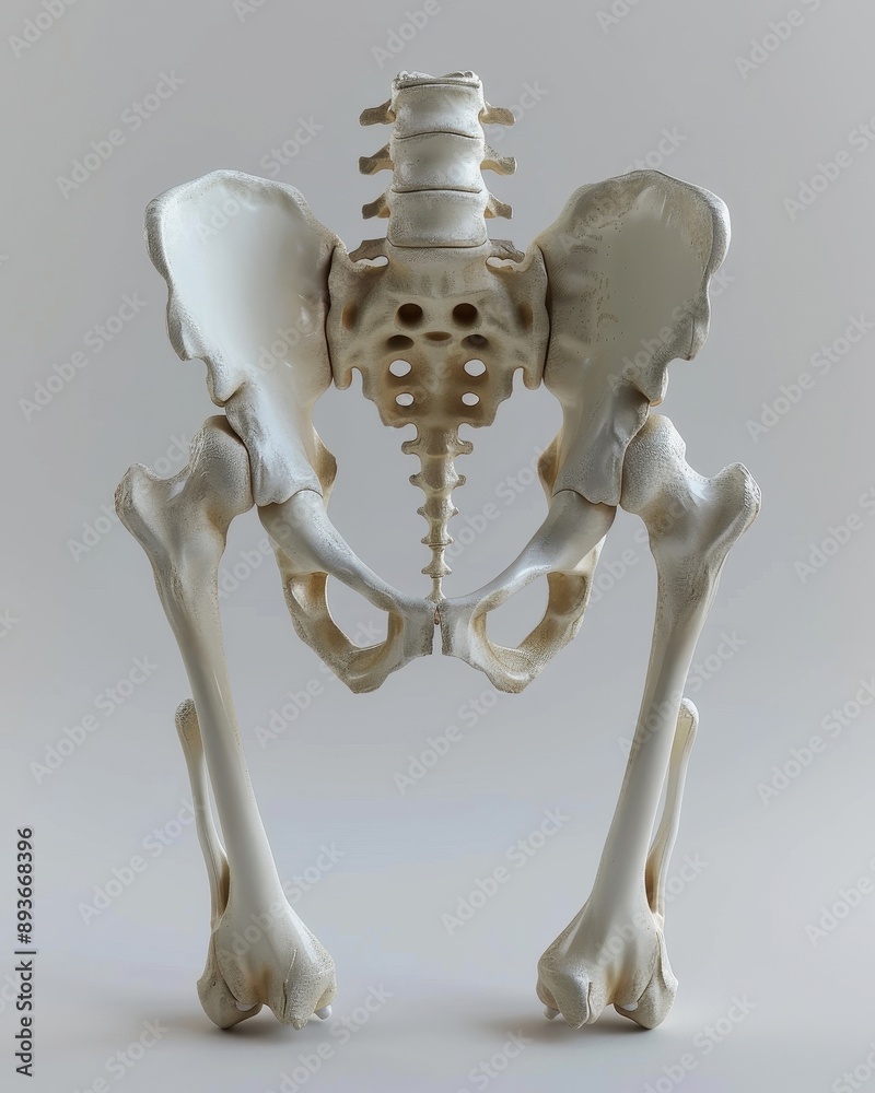 3D model for images Detailed X-ray of the human skeletal system Stock ...