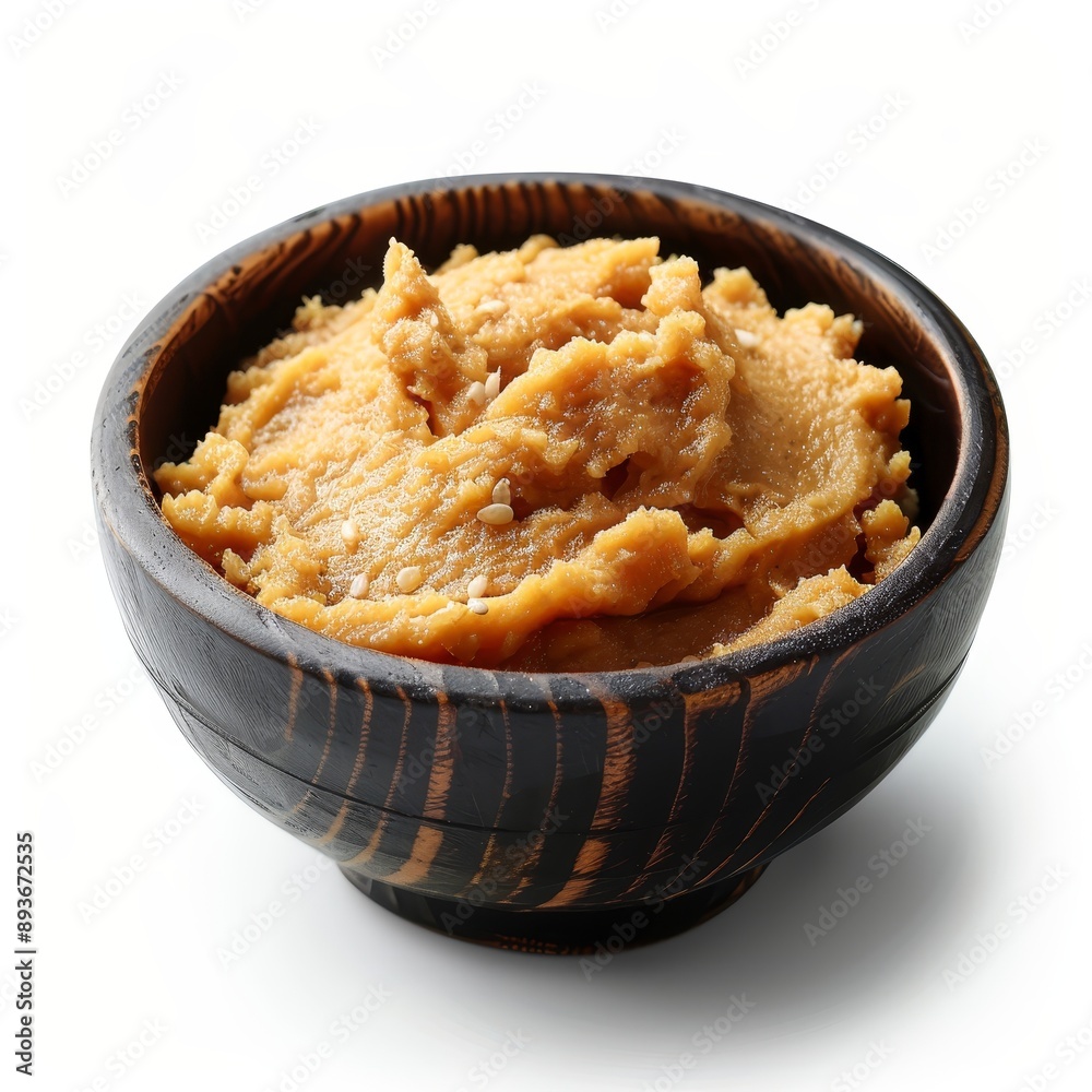 Miso is a traditional Japanese seasoning produced by fermenting ...