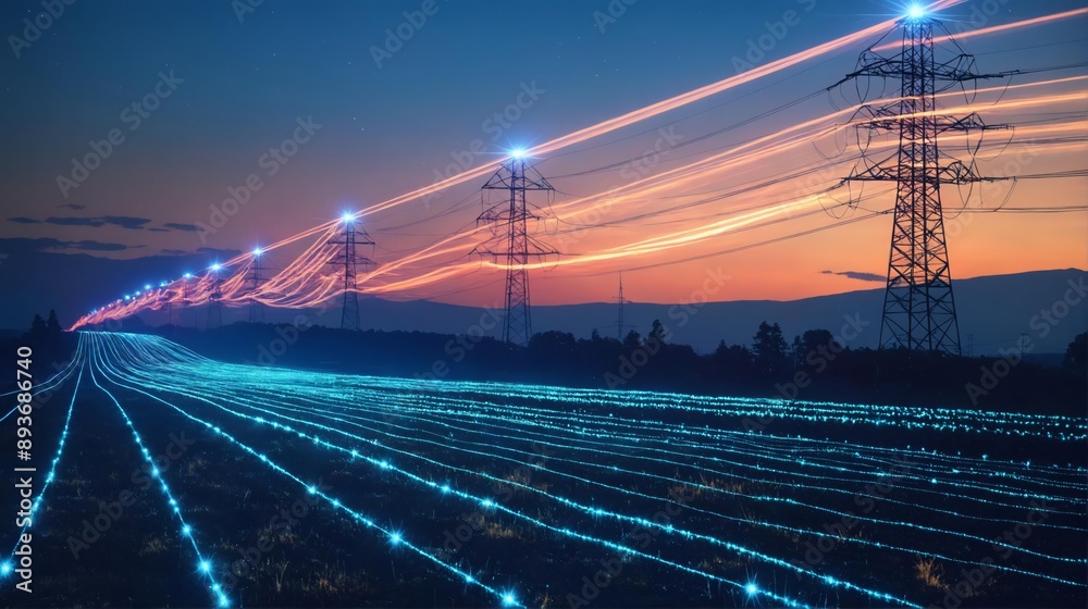 Electricity infrastructure and high voltage network: energy ...