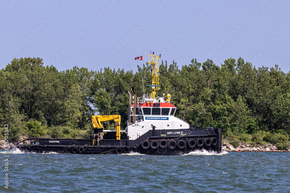 Toronto Canada, July 20, 2024; A large modern tugboat, Doornekamp Amy ...