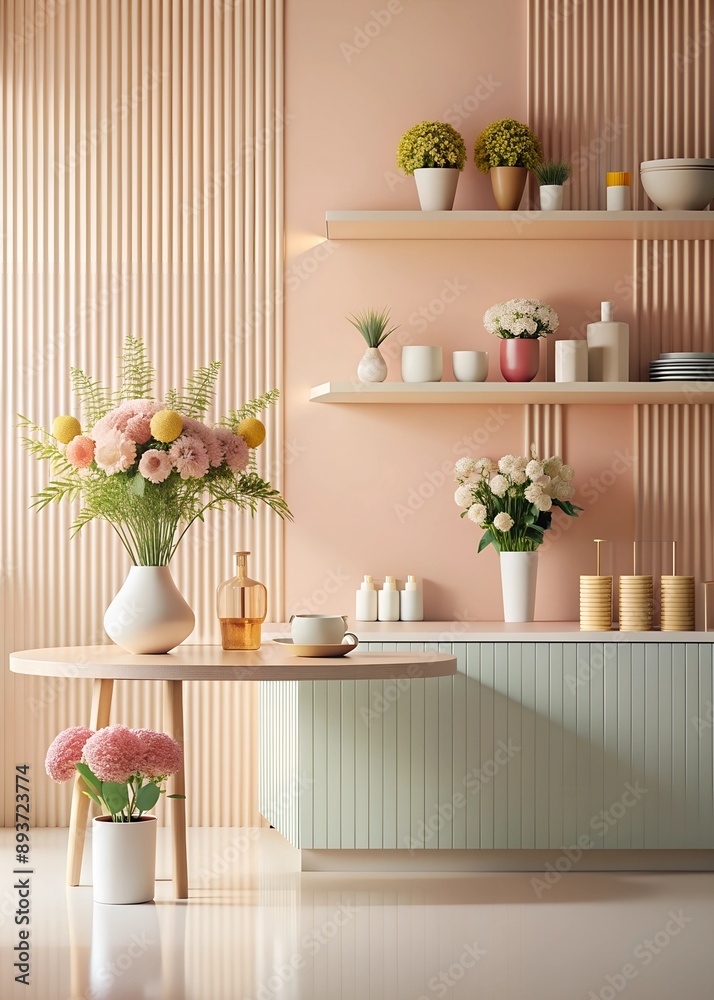 Background Product Podium Studio Wall Abstract Mockup Cosmetic 3d ...