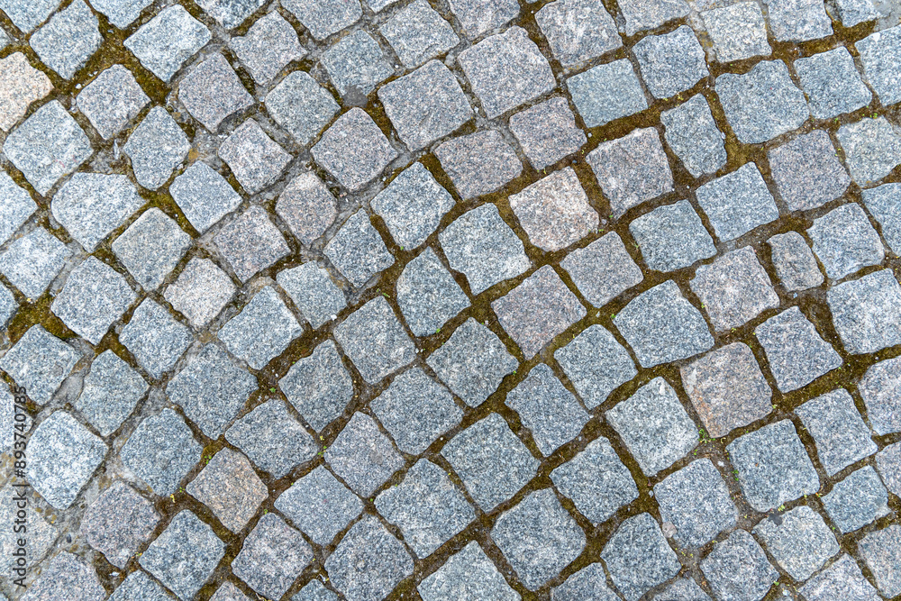 Natural stone background and texture in gray color close up. Pavement ...
