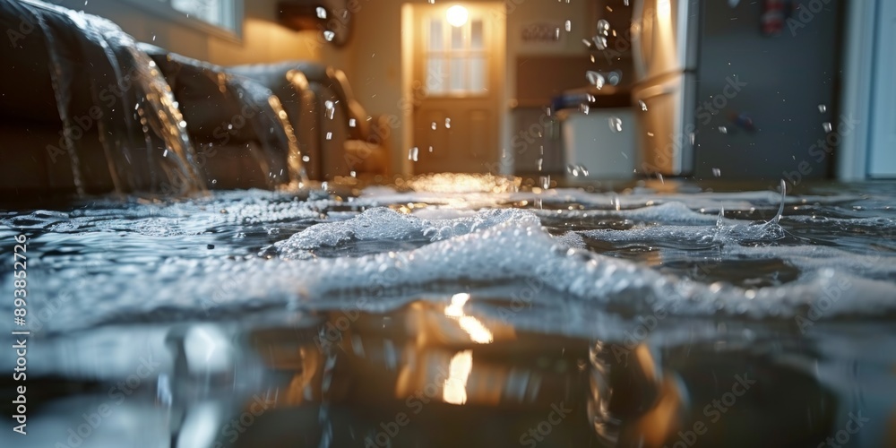 Emergency Restoration , Removing water from flooded basement due to ...