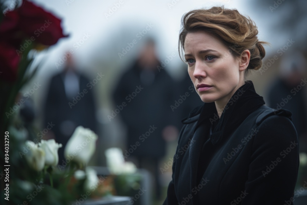 A moment of farewell, diving into the emotional depth of a funeral and ...