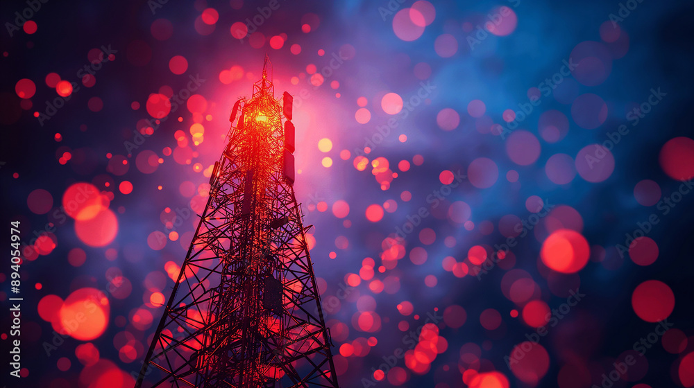 Antenna for wireless network. Telecommunication cellular station for ...