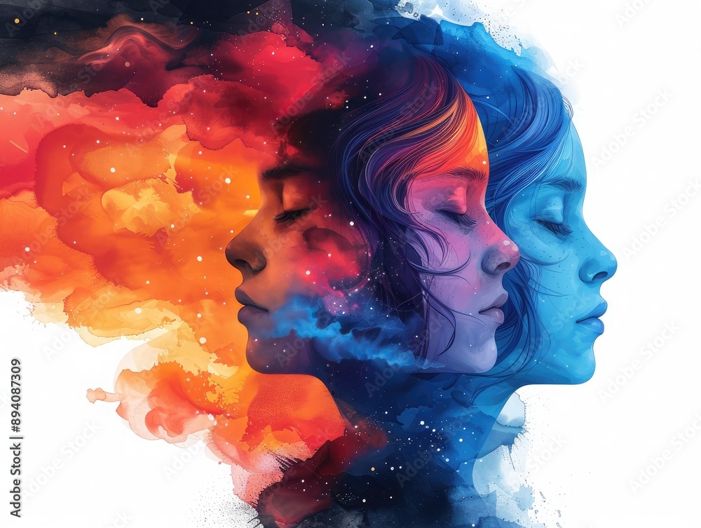 Infographic showing the spectrum of depressive disorders, highlighting ...