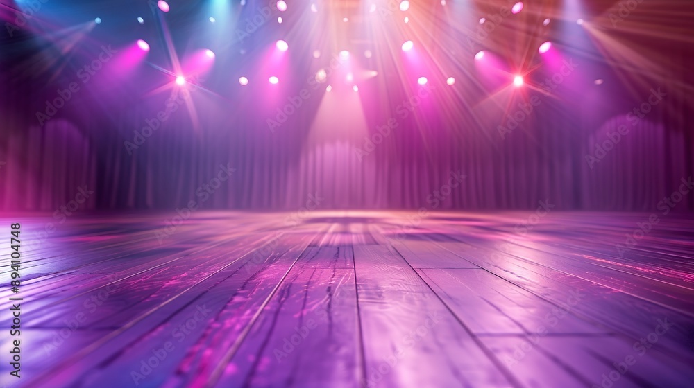 Stage Spotlight starts with the warm colors of a studio's hardwood ...