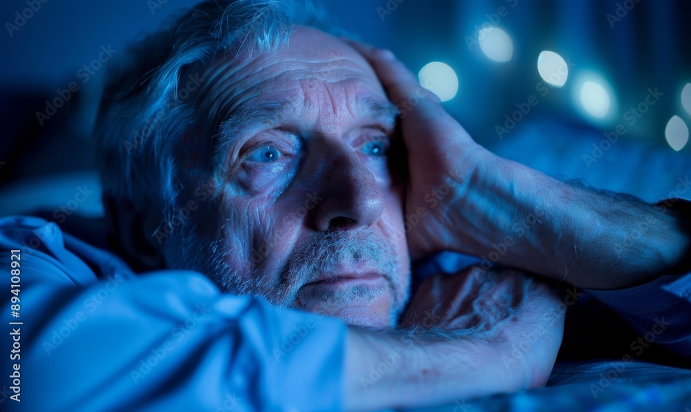 Surreal Dreamscape Illustrating Sleep Disorders and Cognitive ...