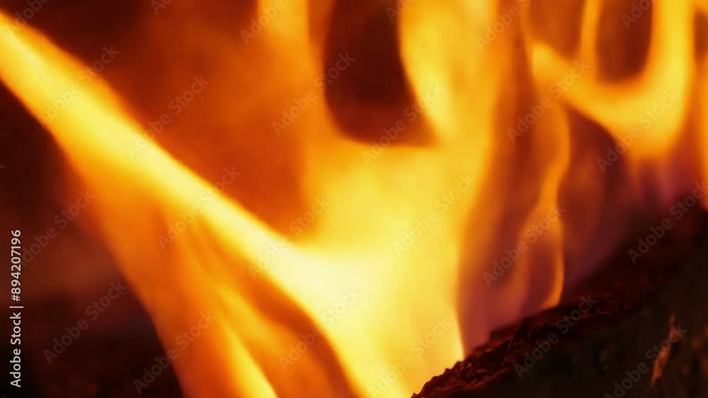 The flickering colors and shapes of a variable geometry flame ...