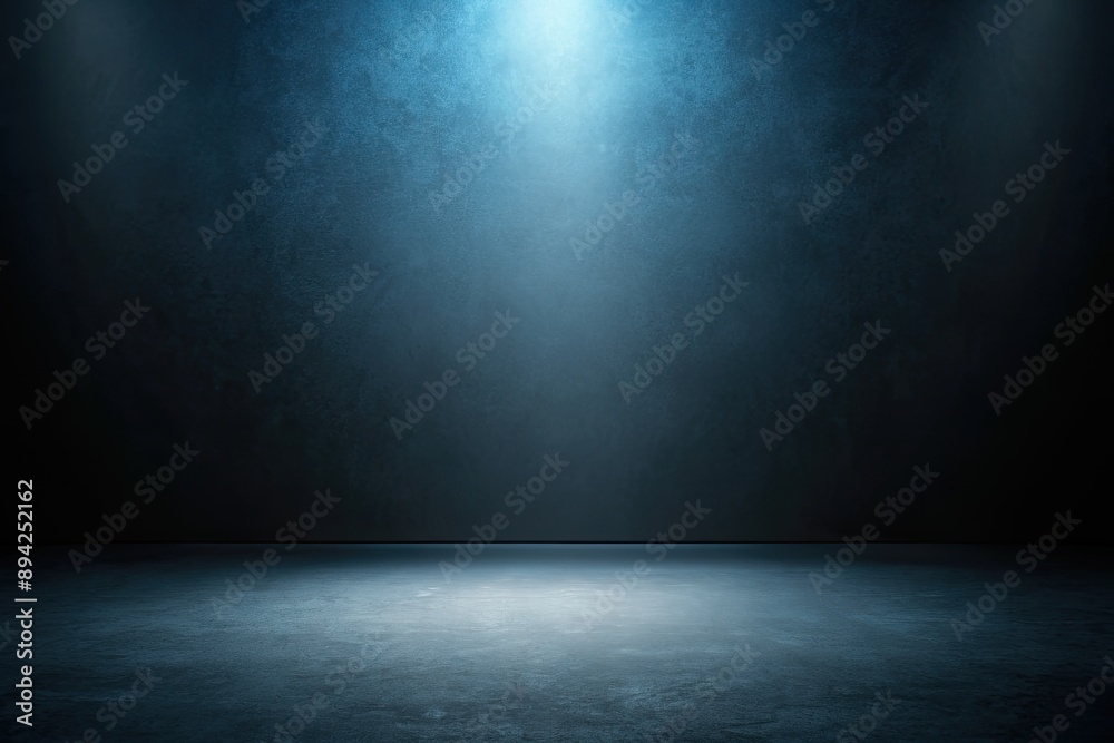 Dark luxurious abstract studio background featuring a sleek black ...