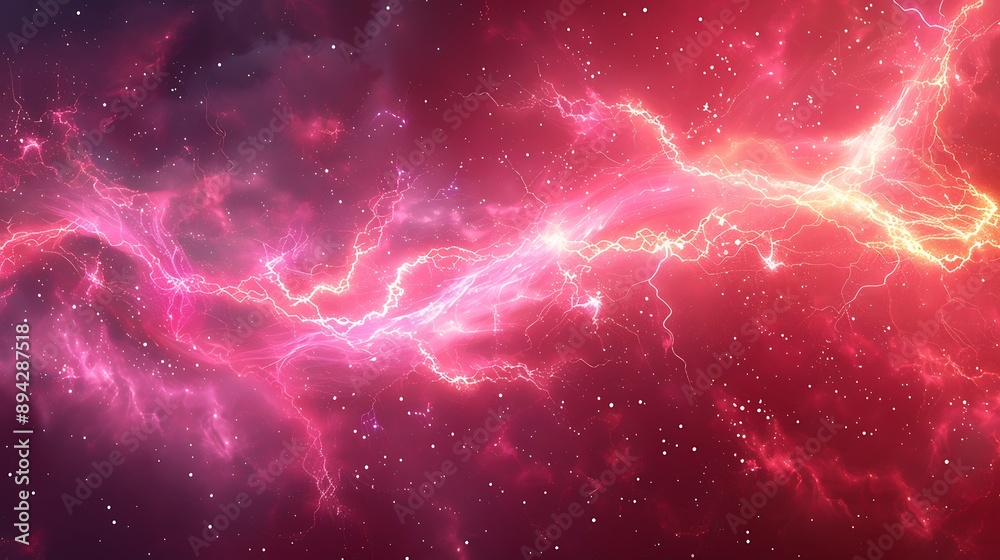 thunder effects crossing the plane. background anime speed effect ...