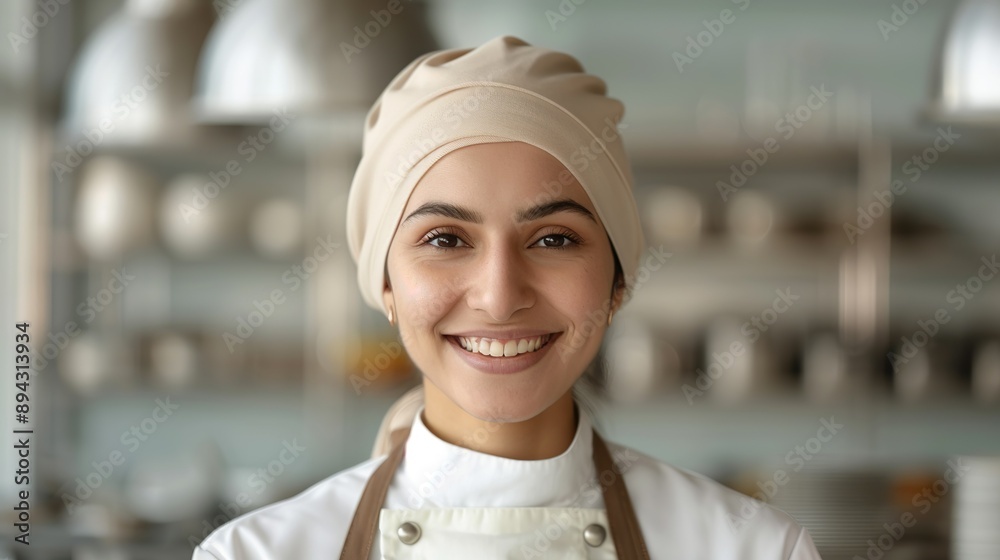 Realistic hyper-detailed portrait of a cheerful young Middle Eastern ...