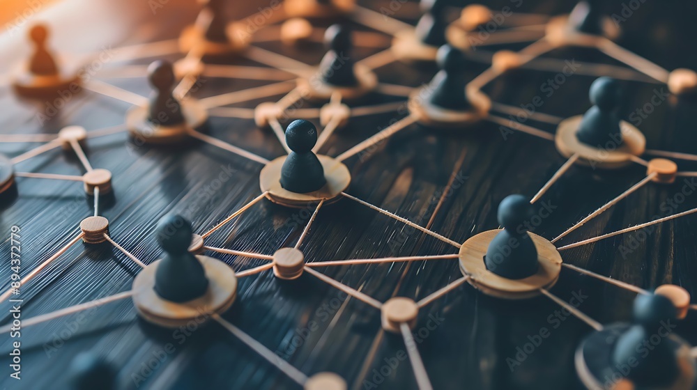 Organizational Chart Illustrating Team Structure and Collaboration ...