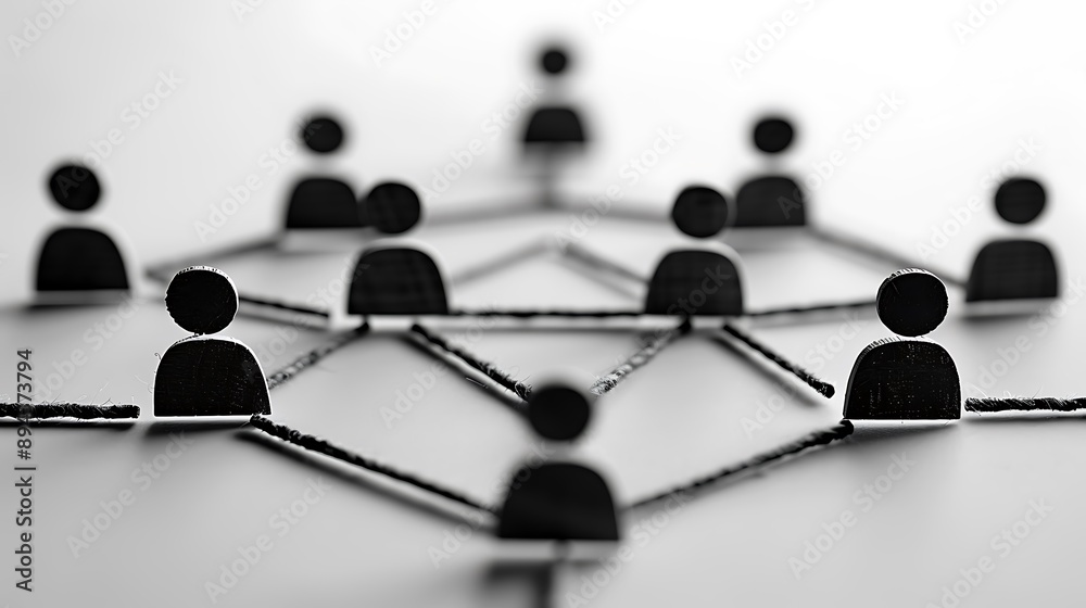 Organizational Chart Illustrating Team Structure and Collaboration ...