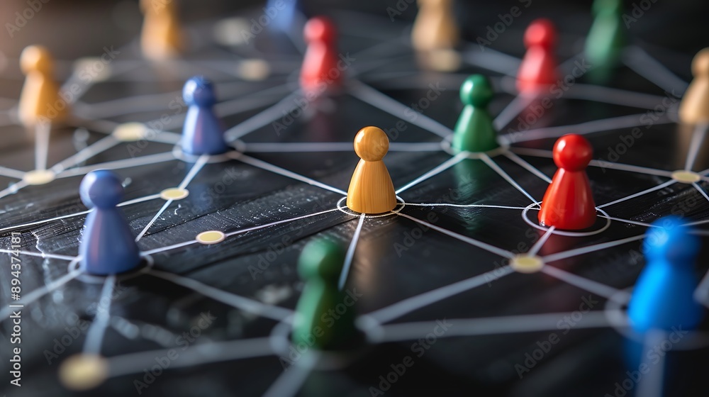 Organizational Chart Illustrating Team Structure and Collaboration ...