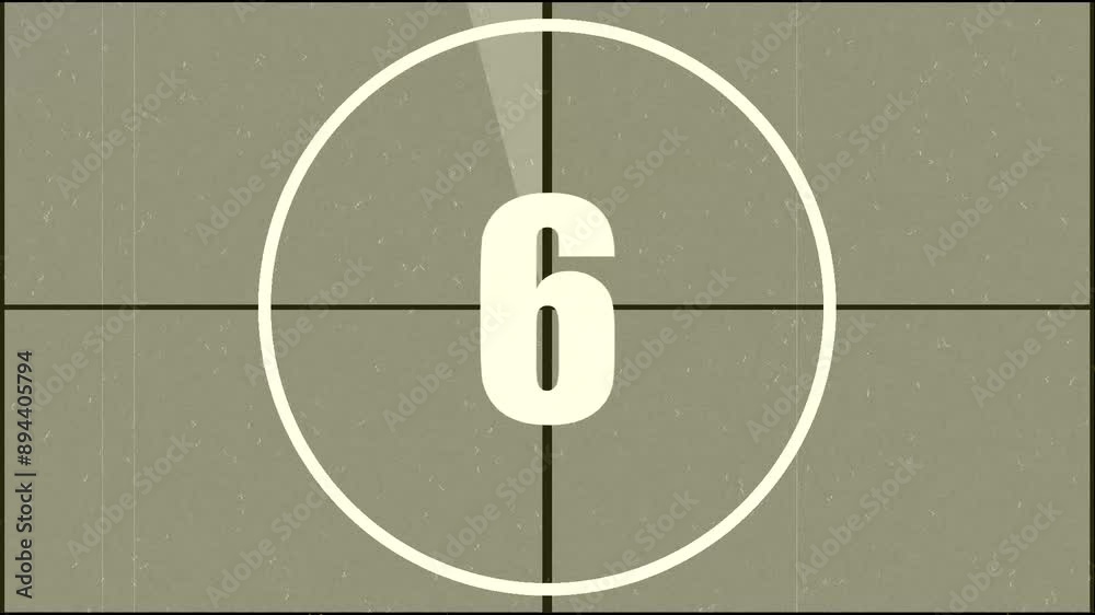 Vidéo Stock time countdown clock imagery background/ countdown clock ...