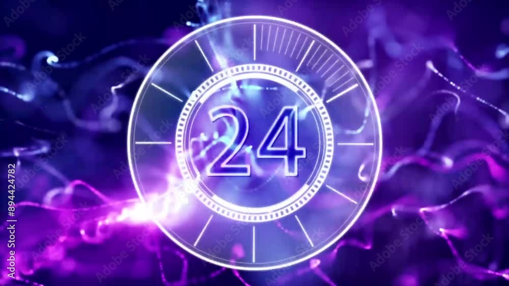 countdown timer numbers effect background/ numbers countdown timer ...