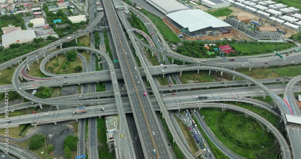 Burapha Withi Expressway, Industrial Ring Road, Bangna Intersection ...