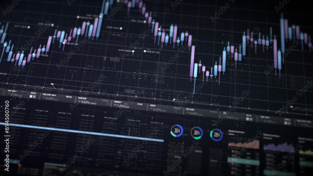 Dynamic data visuals for business info graphics, animated charts, and ...
