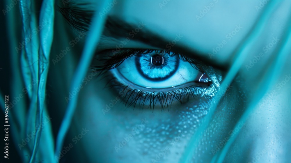 Commercial photo shoot, rich colors, breathe life into the eyes, show a ...