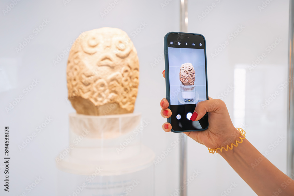 09 June 2024, Boljetin, Serbia: Using a smartphone app to explore ... 09 June 2024, Boljetin, Serbia: Using a smartphone app to explore ...