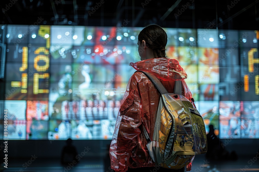 Fashion Design with AI theme. Designers using AI-generated avatars to ...