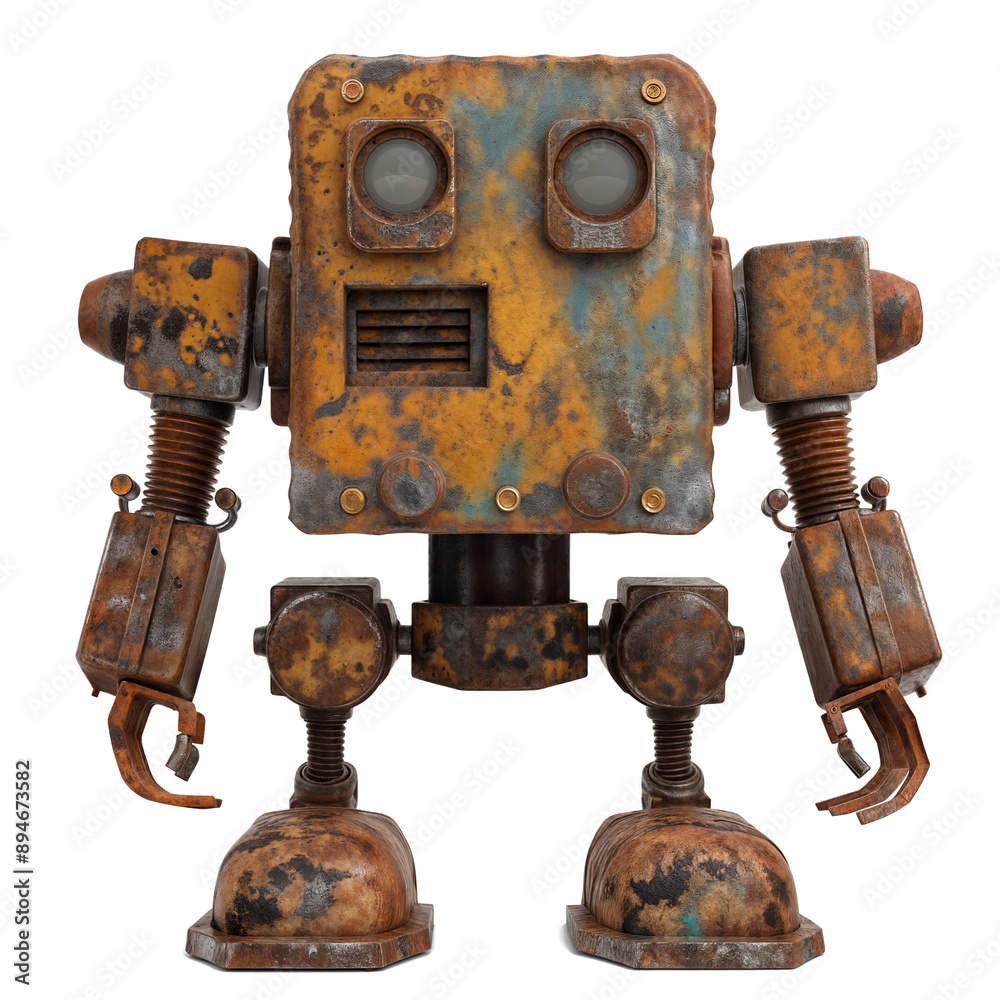 old droid bot dicut and removed original background PNG transparent ...