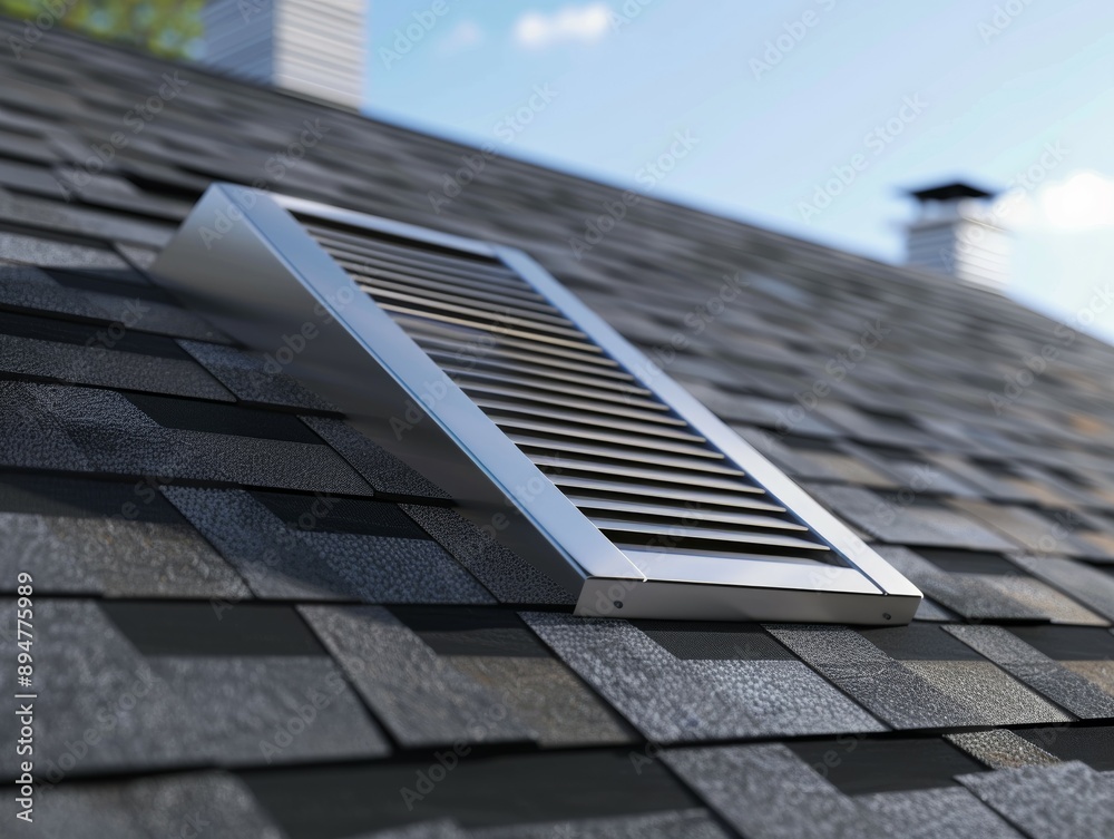 Outline the steps for installing a powered attic ventilator and how it ...